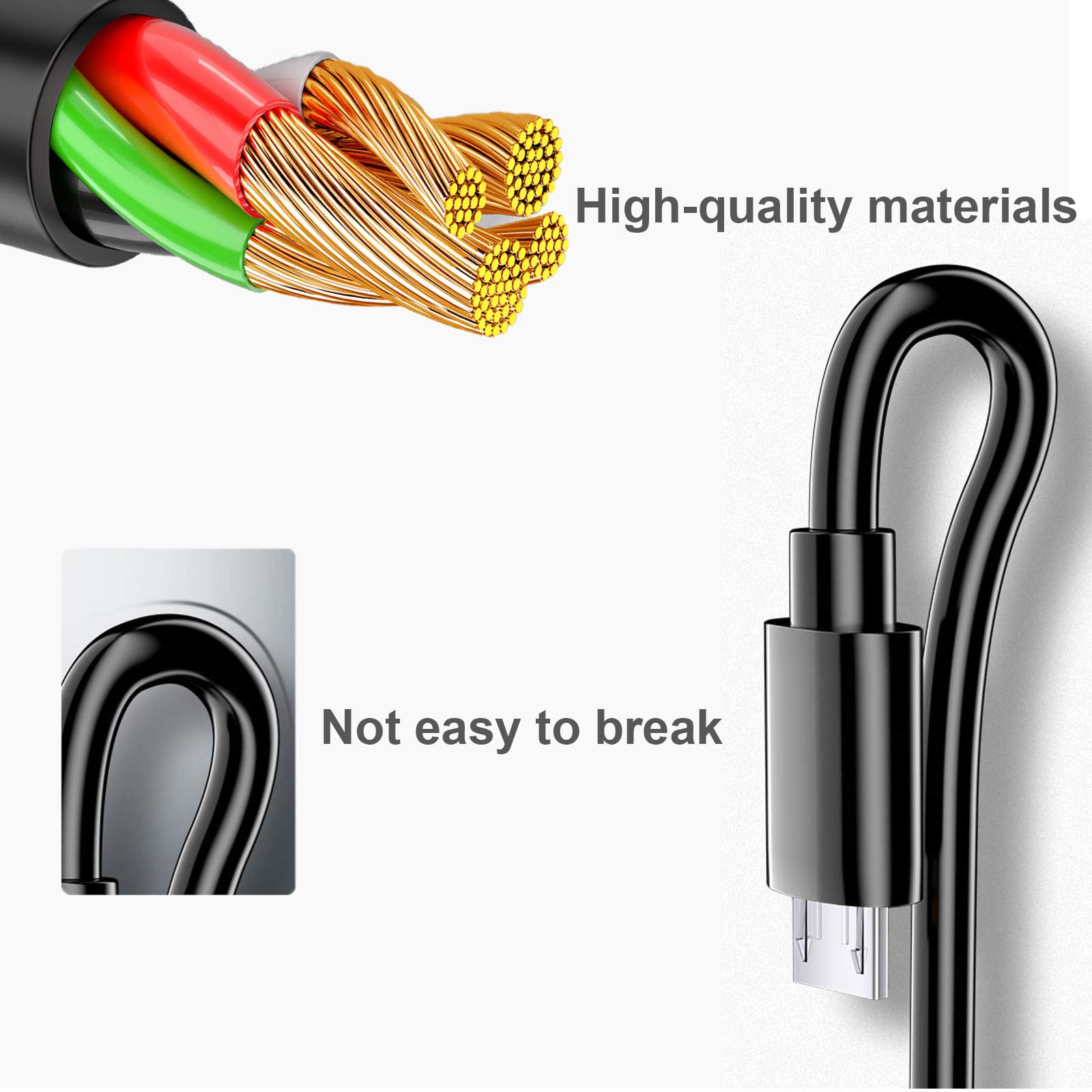 2 Cable AC Charger Fit for Anker Soundcore 1 2 Boost Mini 2 Flare + Plus Liberty Air Life Note Q10 Q20 Q30 Bluetooth Speaker Headphones Earbuds Charger Power Supply Adapter Cord