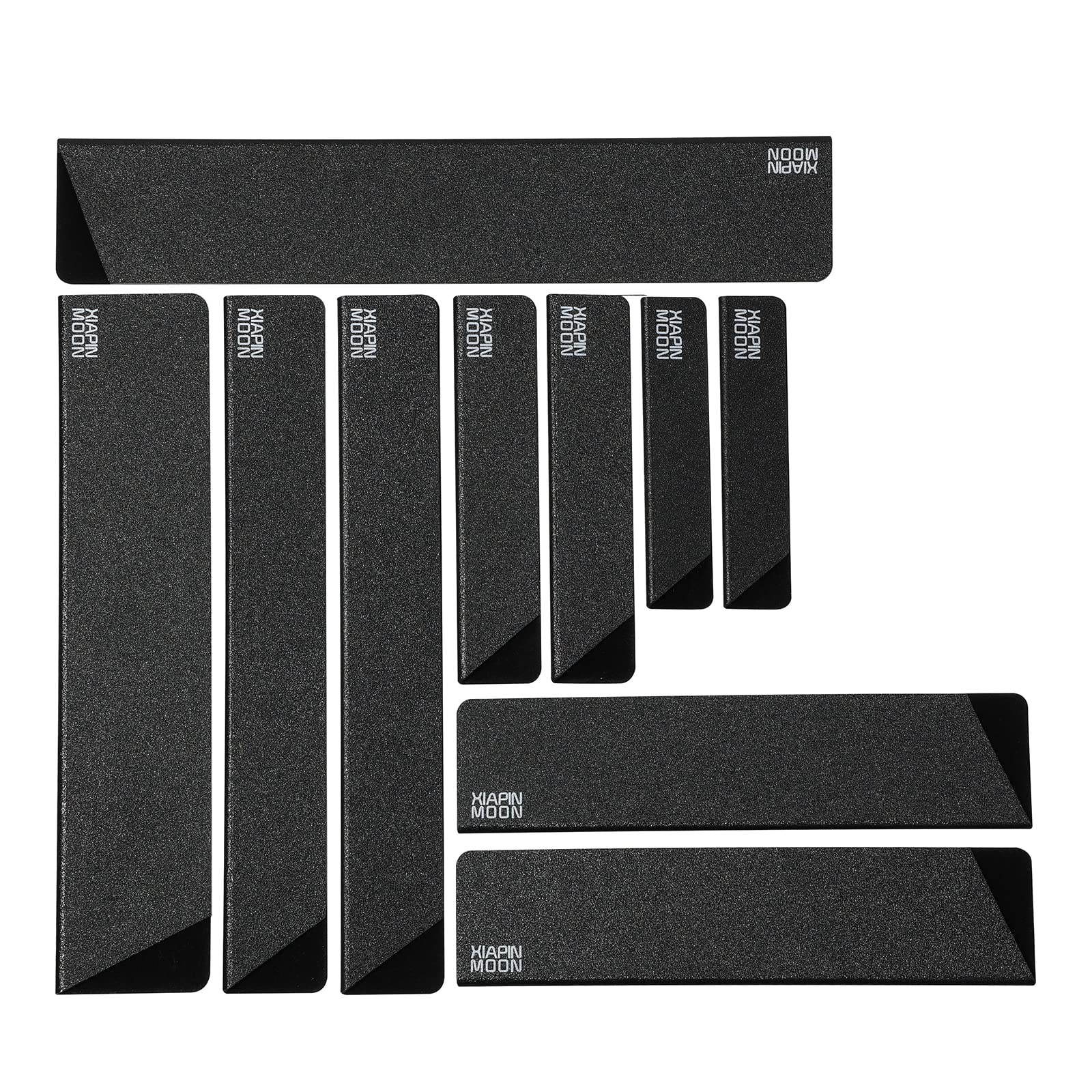 10-piece Universal Knife Guards Set,Knife Edge Guards are ABS Plastic and BPA-Free Felt Lining,More Durable,Non-BPA,Food Safety. The Knife Cover is Chef's Gift First Choice- Knives Not Included