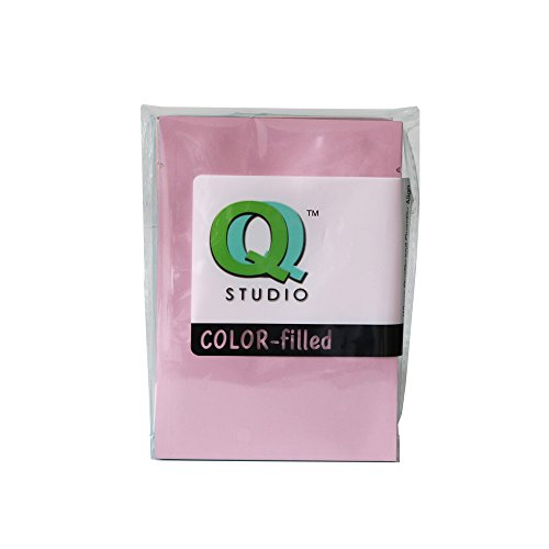 100PCS Glossy Light Pink Metallic Mylar Foil Open Top Sample Bags 5x8cm (1.9x3.1")