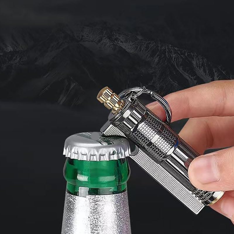 10,000 Times Match Lighter, Can Be Filled with Kerosene, Easy to Carry, Suitable for Gas Field Use, Indoor Outdoor (Color : C3)