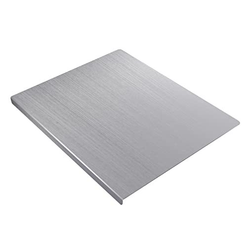 Cutting Boards, zrrcyy, Extra Large Stainless Steel Chopping Board, Baking Board, Heavy Cutting Board For Kitchen,Pastry Board For Meat,Vegetables, Bread, Cutting Mats ( Size : 50X40cm )