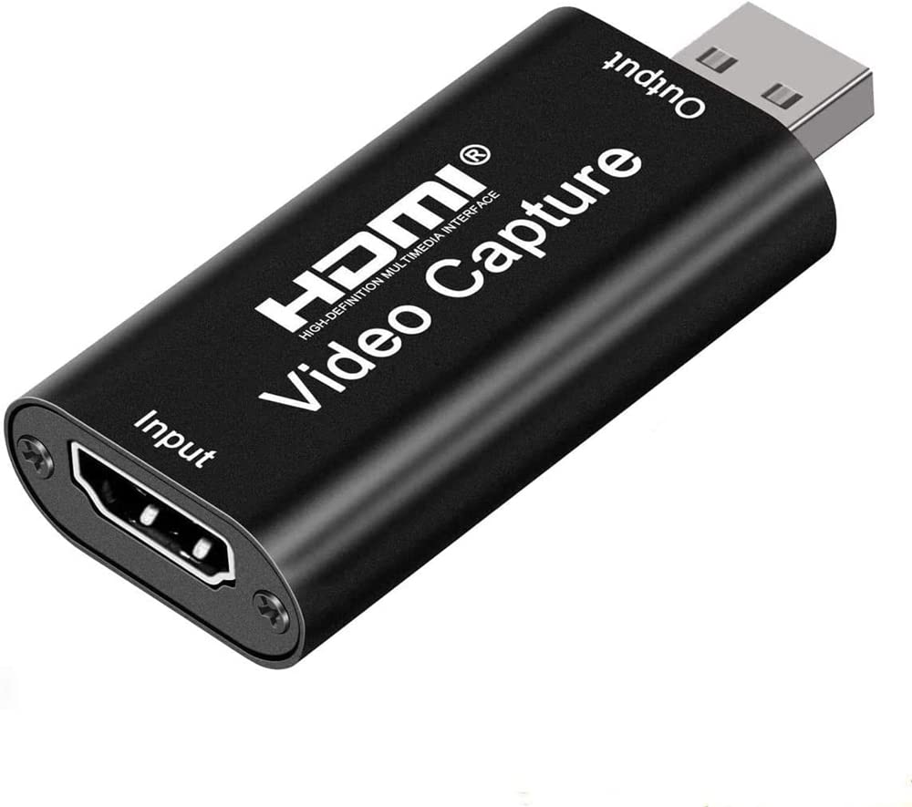 AVERYN Upgraded Audio Video Capture Cards, 1080p 60fps Capture Card,Ultra High Speed USB 3.0 for Gaming, Streaming Compatible with Nintendo Switch, PS34, Xbox One, Twitch, YouTube (Black) (A363)