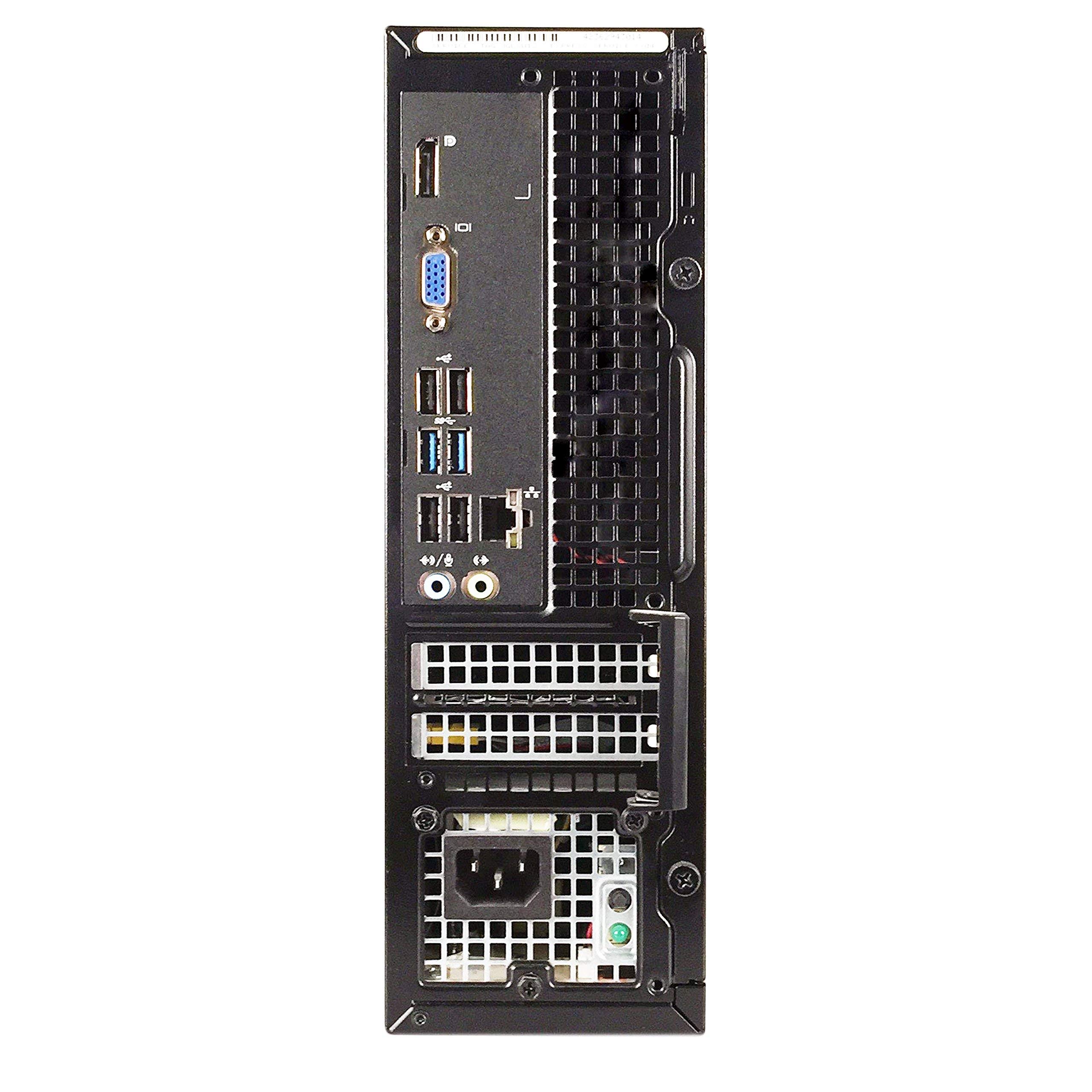 2018 DELL OPTIPLEX 3020 SFF Desktop Computer,Intel Core I3-4130 3.4GHz, 8GB DDR3, 120GB SSD, DVD, WIFI, HDMI, VGA, Display Port, USB 3.0, Bluetooth 4.0, Win10Pro64 (Renewed)