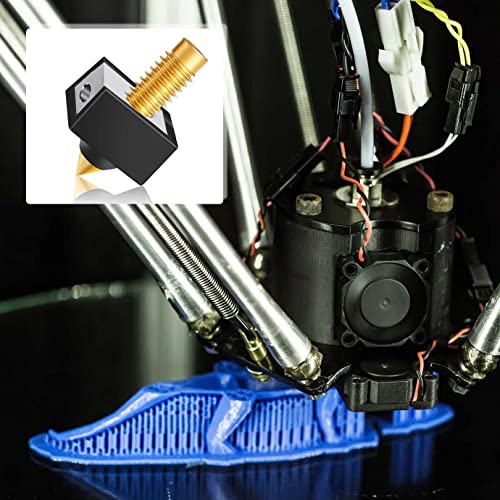 10Pieces Heater Block Silicone Cover 3D Printer Hotend Silicone Sock Heat Shield Printer Accessories for Creality Ender 3/3 Pro/3 V2, Ender 5/5 Plus/5 Pro, CR 10 Series, MK7/ 8/9