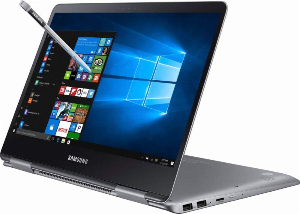 2018 Newest Flagship Samsung Notebook 9 Pro Business 13.3" FHD 2-in-1 Touchscreen Laptop/Tablet - Intel Quad-Core i7-8550U 8GB RAM 256GB SSD Backlit Keyboard WLAN HDMI Win 10 - Built in S Pen