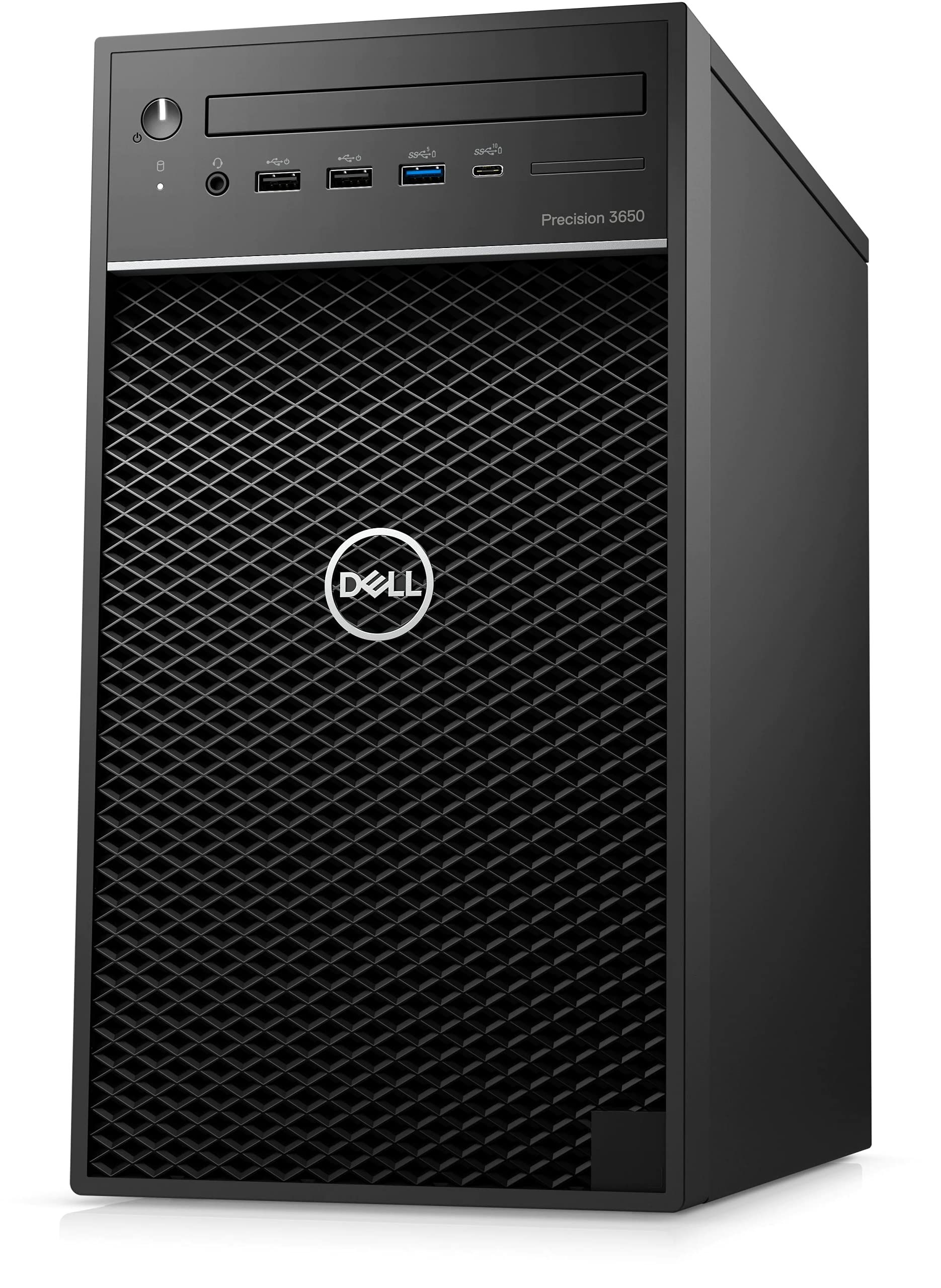 2021 Dell Precision 3650 Tower Workstation Desktop, Intel i7-11700, Quadro P1000 4G, 32GB RAM, 2TB SSD + 2TB HDD, No-DVD, WiFi 6, Type-C, DisplayPort, Keyboard & Mouse, Win 10 Pro