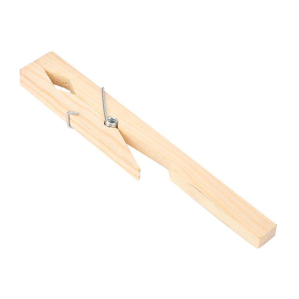 10Pcs Wood Test Tube Clip,Test Tube Holder Clamp Clip for Laboratory Equipment Testing Tool 18cm/7.1in Length