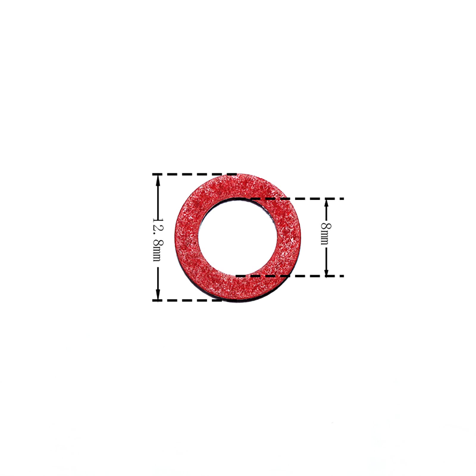 10 PCS Outboard Lower Unit Oil Drain Seal Washer for Yamaha Outboard 2/4 Stroke Boat Engine 90430-08021-00 90430-08003