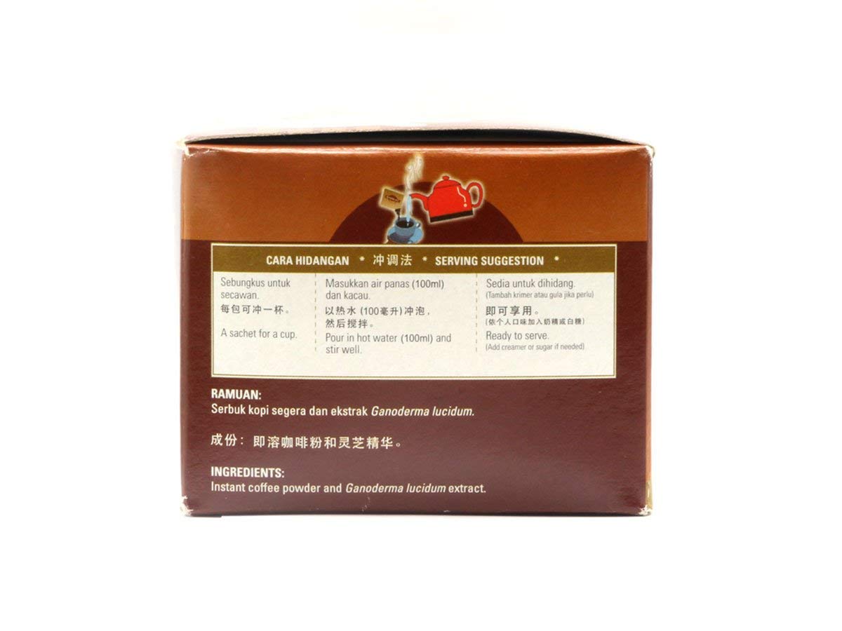 10 Box Nugano Black Coffee + 1 Box Gano Excel Classic - 100% Certified Ganoderma Lucidium Extract Bold and Flavorful Healthy Gourmet Instant Coffee