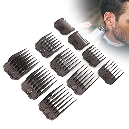10pcs Professional Hair Clipper Cutting Guide Limit Combs Protector Hair Clipper Cutting Combs, Guides Guard Side Combs 10 Sizes Hair Clippers Attachment