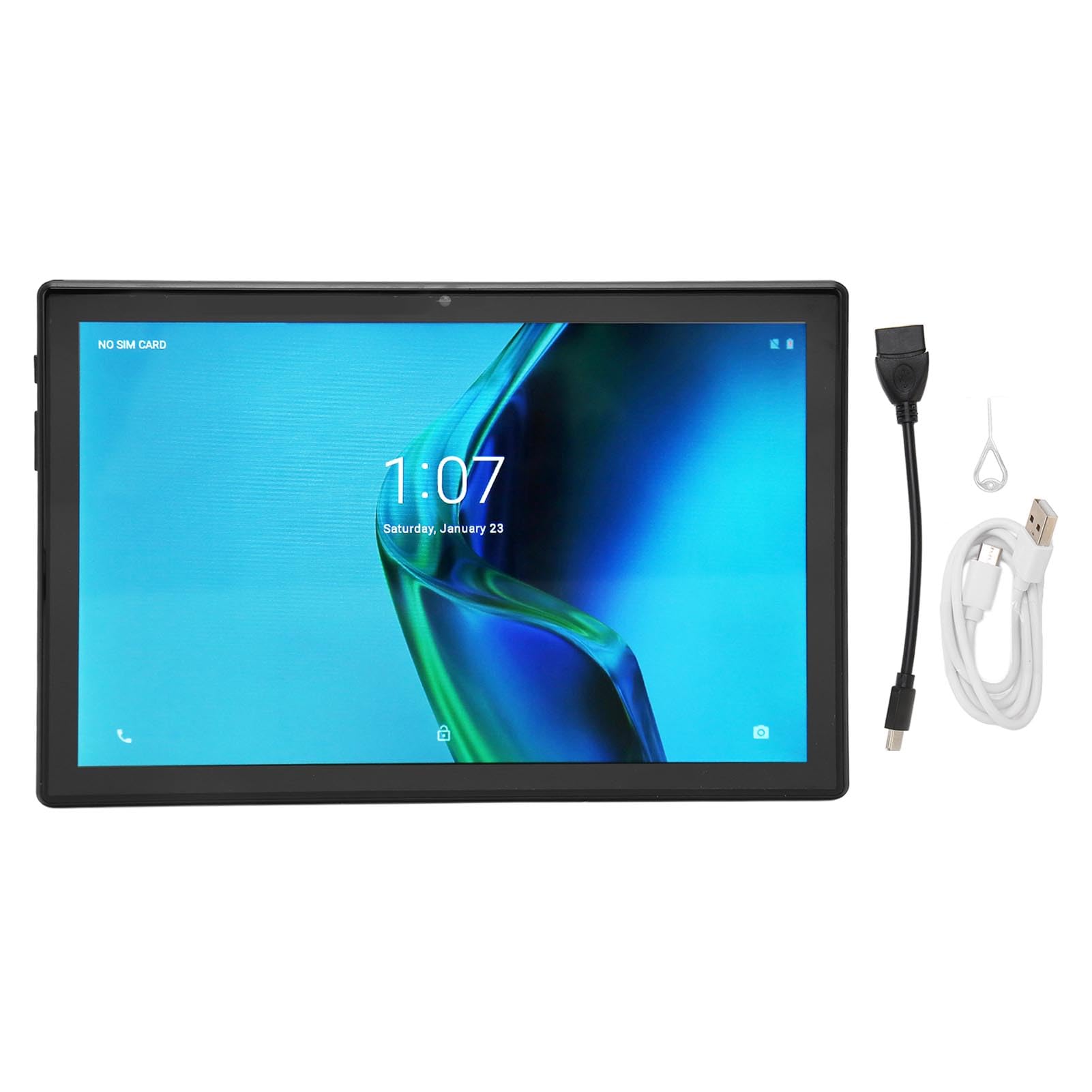 10.1 Inch Tablet, for Android 11 Tablet with 8GB RAM 128GB ROM, 8 Core CPU, 8+13MP Dual Cameras, 5G WiFi, 4G LTE Office Tablet for Work, Gaming (Black)