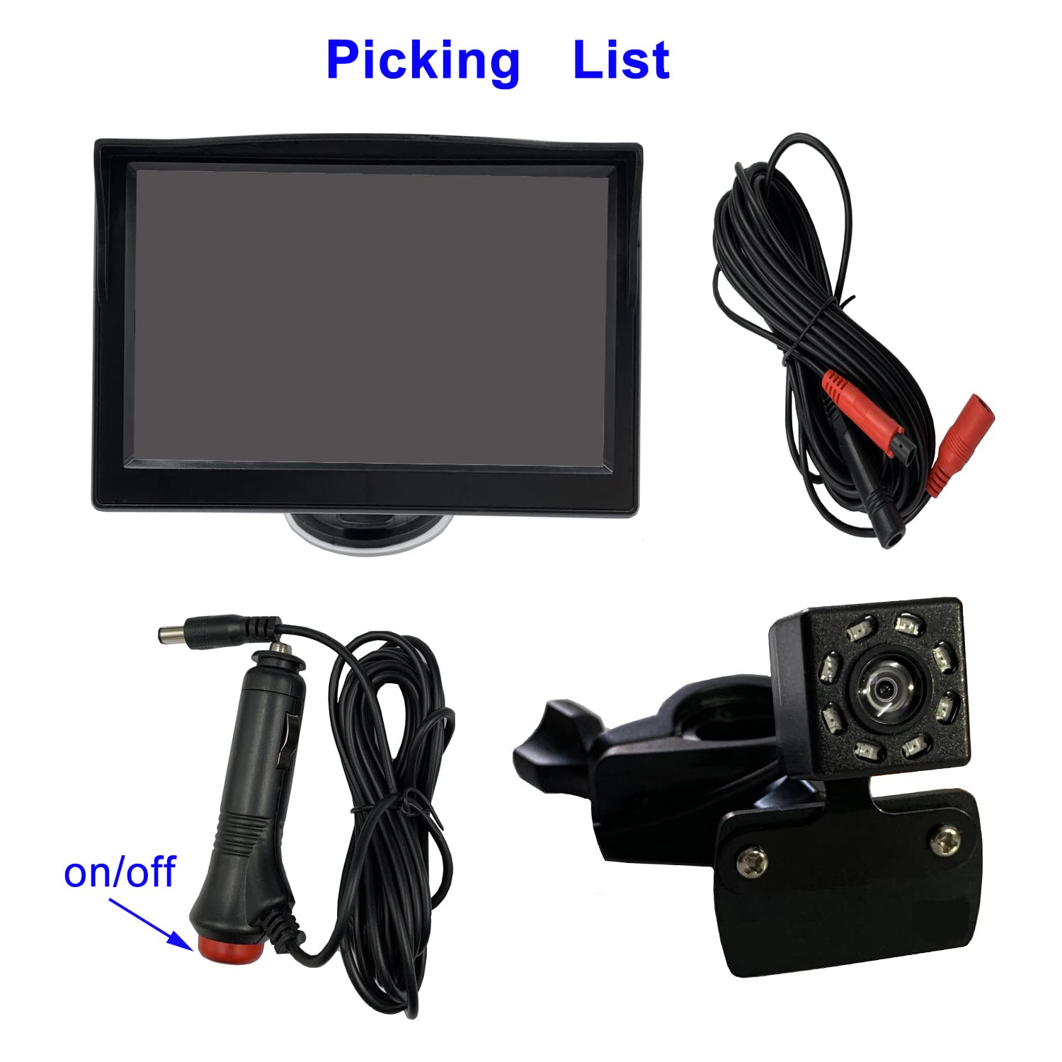 Baby Car Mirror Back Seat Baby Car Camera with HD Car Mirror Display Wide ViewEasily Observe the Baby’s Move
