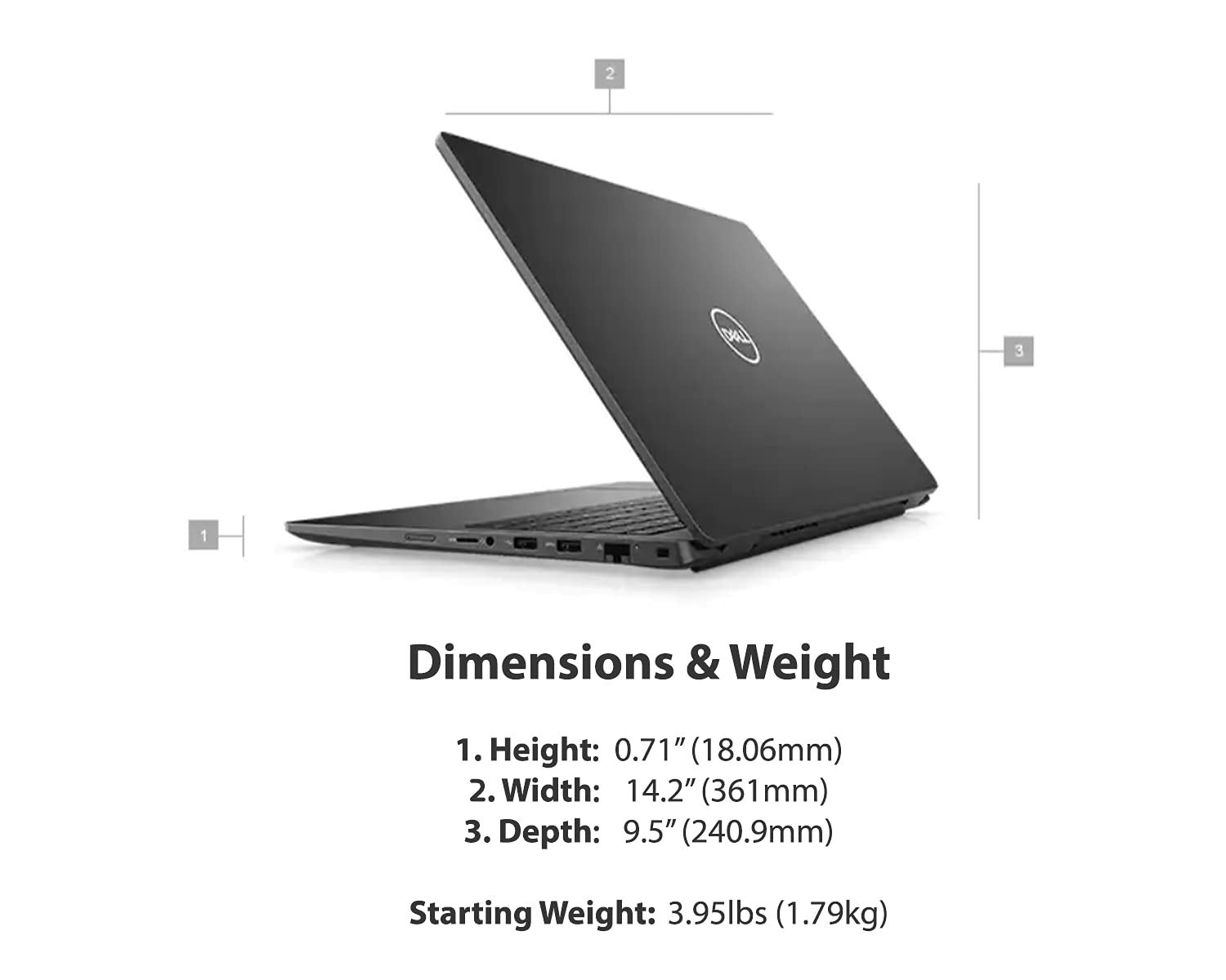 2021 Dell Business Laptop Latitude 3520, 15.6" FHD IPS Backlit Display, i7-1165G7, 32GB RAM, 1TB SSD, Webcam, WiFi 6, USB-C, HDMI, Win 10 Pro