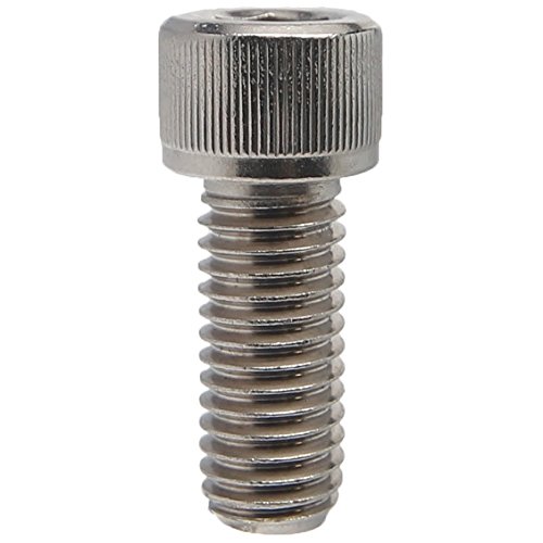 1/2-13 x 1-3/4 Socket Head Cap Screws, Full Thread, Allen Socket Drive, Stainless Steel 18-8, Bright Finish, Quantity 5 Pieces by Fastenere