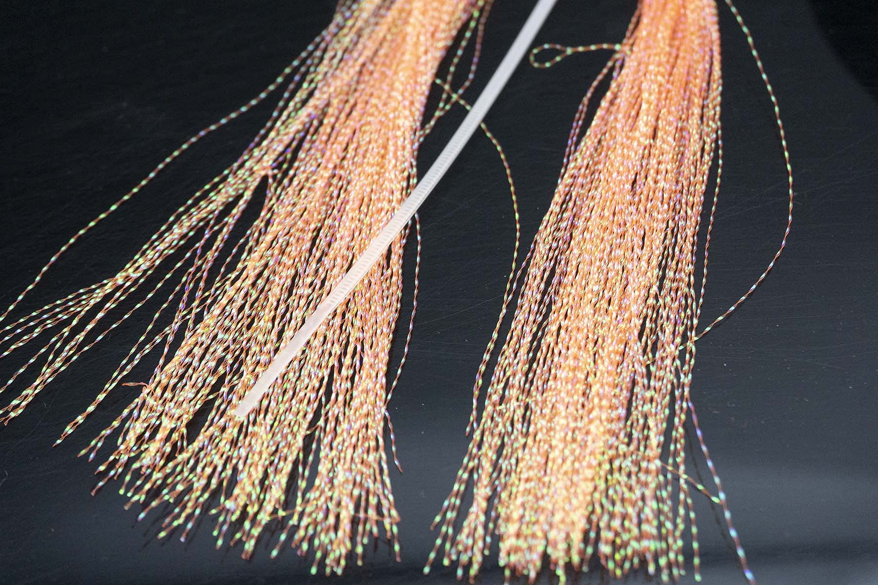 10 Packs Crystal Flash Fly Tying Material Hook Lure Flash Flies Decorating Holographic Tinsel Krystal Flashabou Sparkle Dry Streamer for Fishing Lure Dry Flies Making Supplies