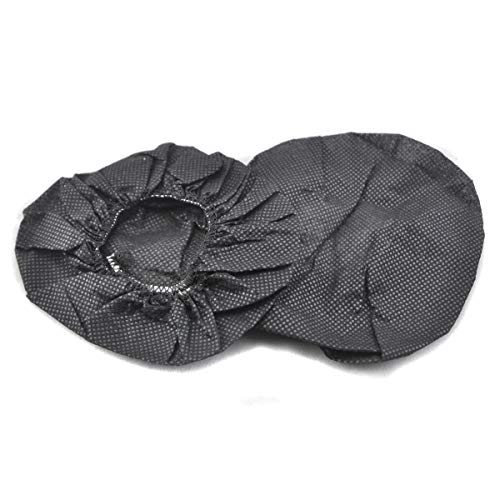 30 Pairs Disposable Earphone Earpad Cover, Earcup Cover, Headset Pad Isolation Cover (Black)