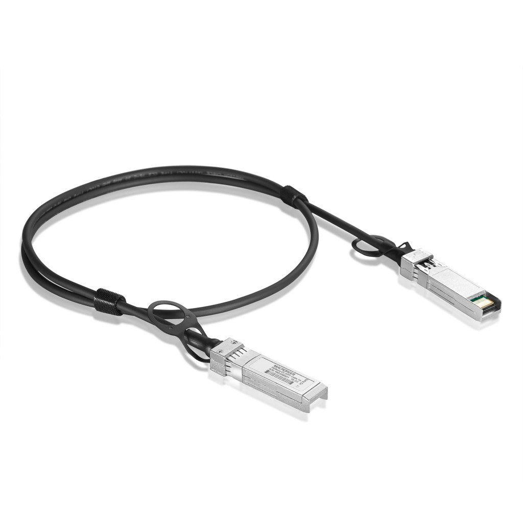 10G SFP+ DAC Twinax Cable, 10GBASE-CU Passive Direct Attach Copper SFP Cable, SFP Patch Cable for Juniper QFX-SFP-DAC-2M Server, Router, Switches,2-Meter, Ethernet Network DAC