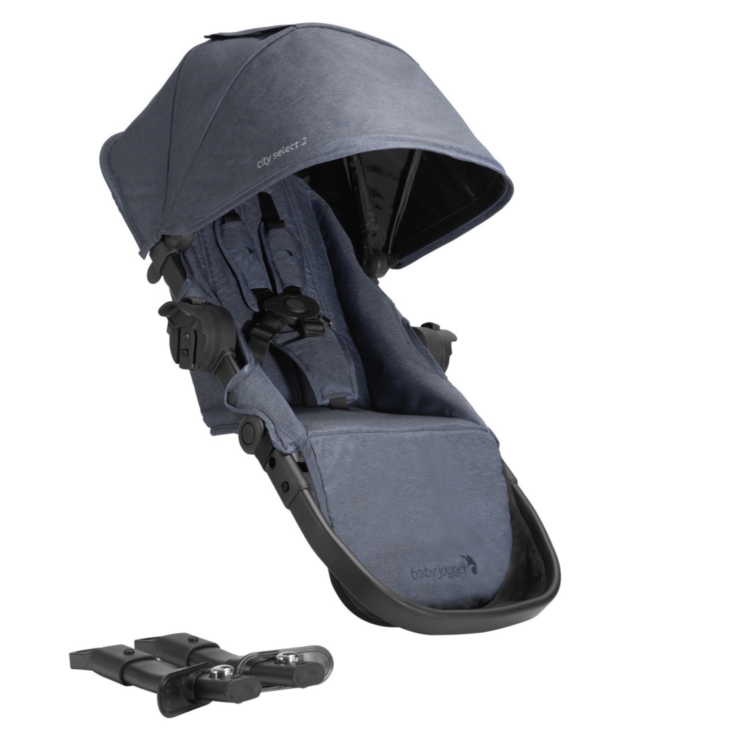 Baby Jogger Second Seat Kit for City Select 2 Stroller, Peacoat Blue