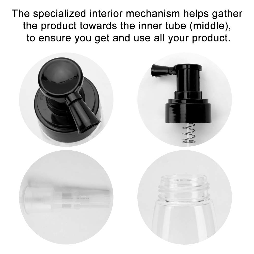 2 Pieces Barber Powder Spray Bottle, Empty Powder Travel Cosmetics Blower, Refillable Hair Fiber Applicator for Hair Salon, Home, Beauty (140ml+140ml)