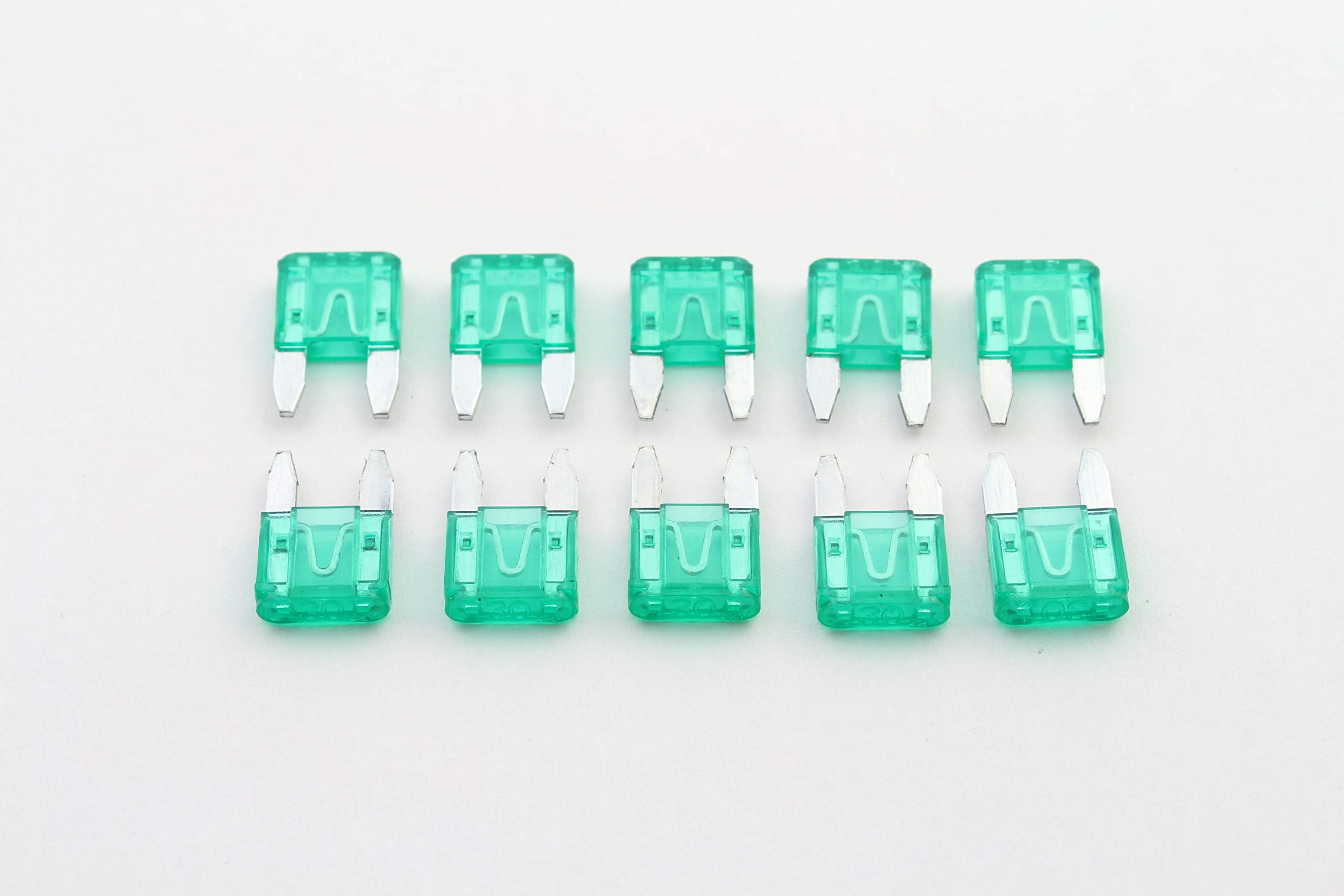 10 PCS 1 AMP APM/ATM Mini Fuse Blade Style Short Circuit Protection 1A Car Truck Boat Marine RV