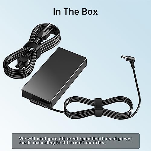 150W 20V Charger for Asus TUF Gaming A15-FA506 A17-FA706 FX505GT FX705GT, 150W ASUS ROG Strix GL531GT G531GT G512LI, ADP-150CH B A18-150P1A