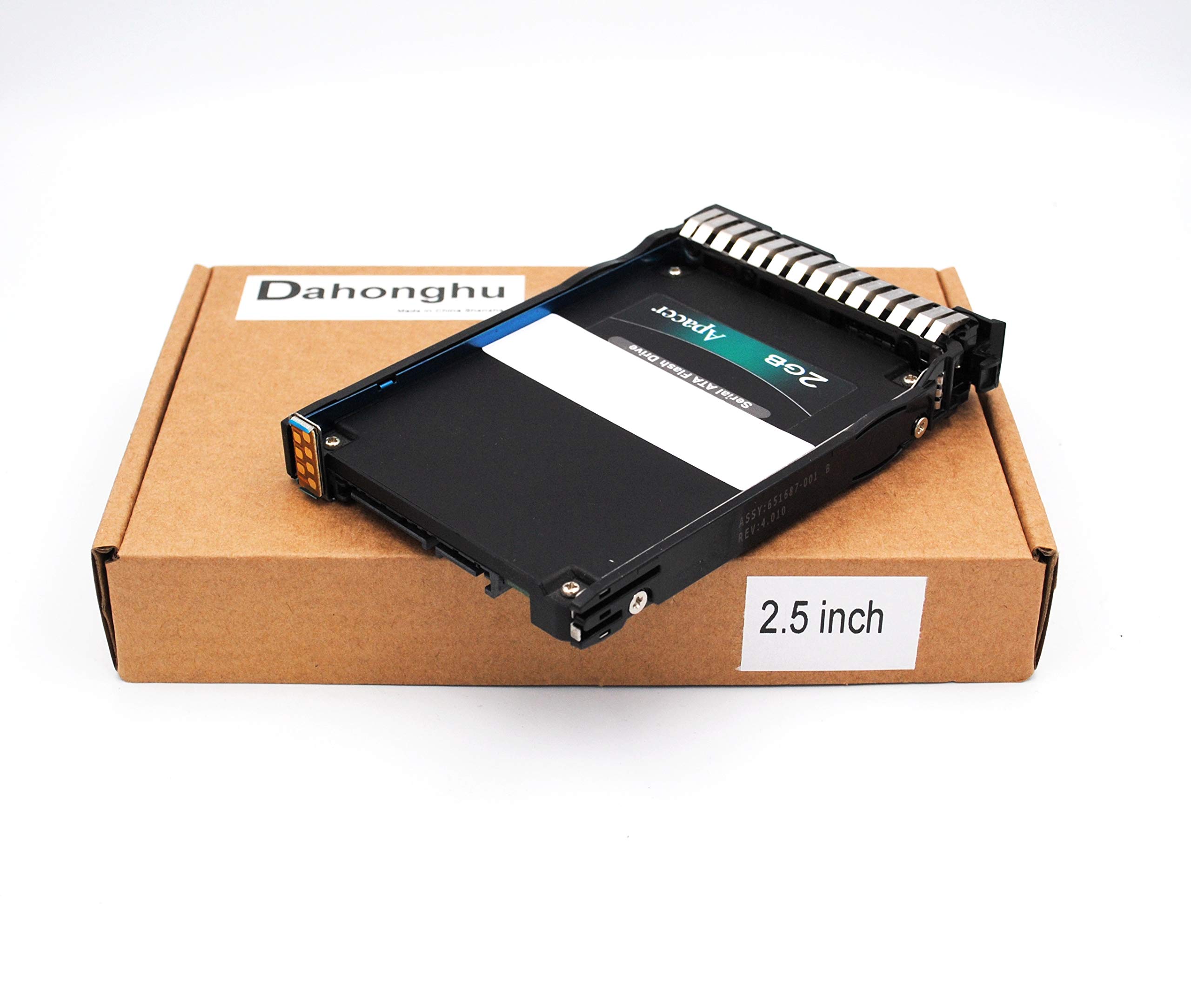 2.5" SFF SAS SATA SSD Hard Drive Carrier Tray Caddy 651687-001 651699-001 for HP Proliant ML350 DL360p DL380P DL160 Gen8 G8 Gen9 G9 with 4 Mounting Screws