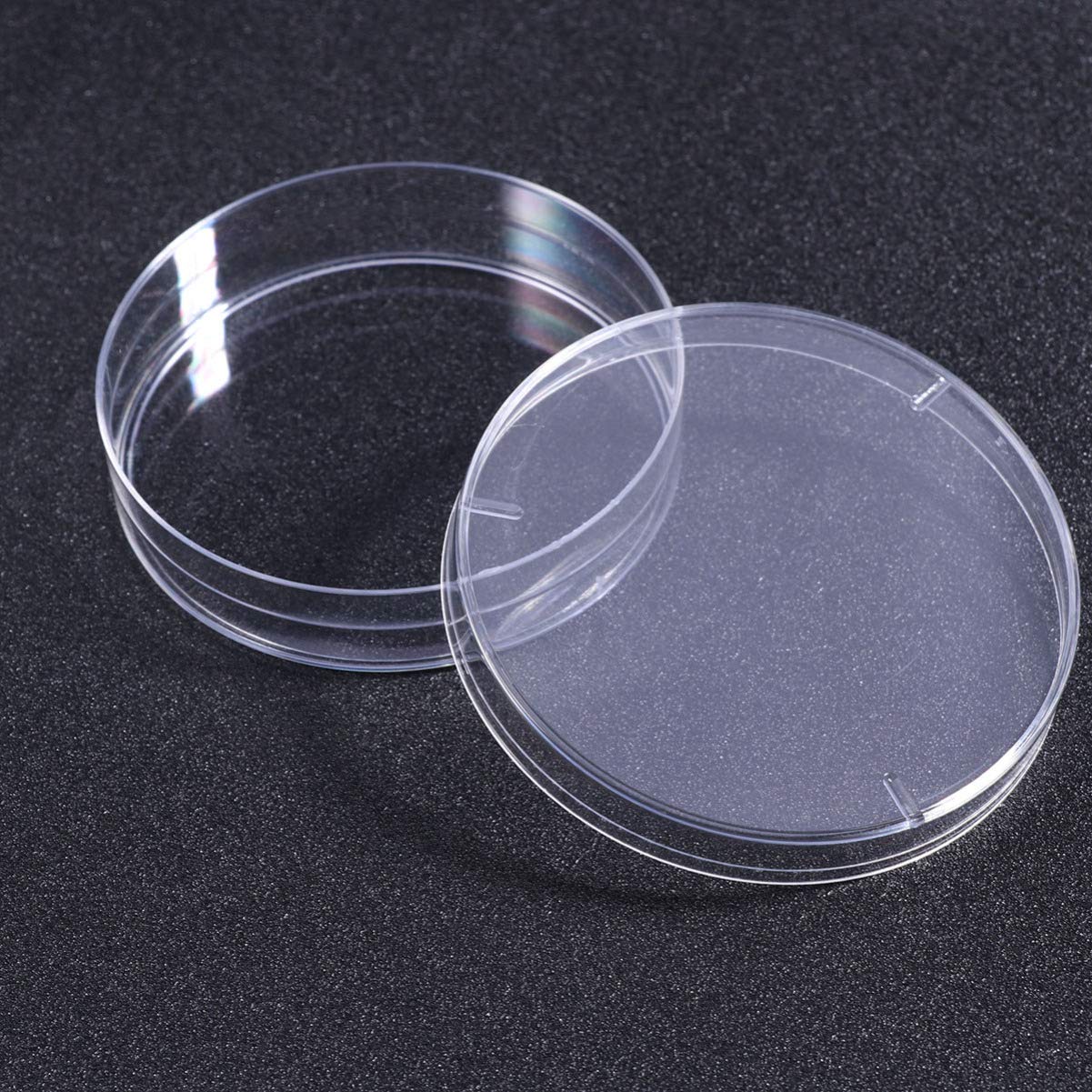 20 PCS 60mm Plastic Petri Dishes Culture Dishes with Lids