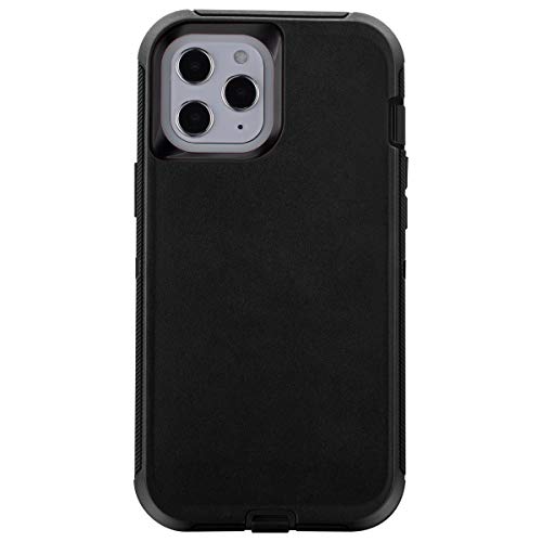 AICase Compatible with iPhone 12/Compatible with iPhone 12 Pro Case (2020) 6.1-Inch, Drop Protection Rugged Heavy Duty Case, Shockproof/Drop/Dust Proof 3-Layer Protective Tough Durable Cover