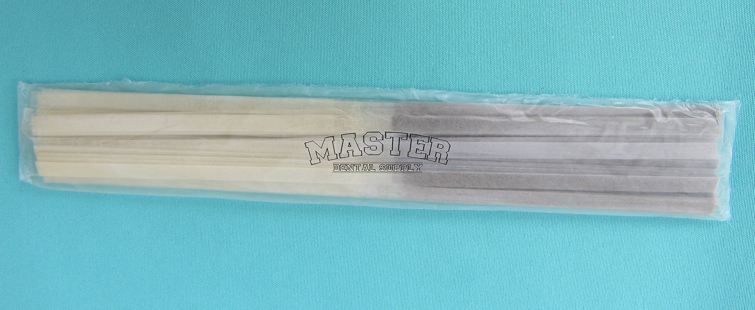 100 Dental Polishing and Finishing Strips Polyester Single Sided 4 MM FINE Medium Grit