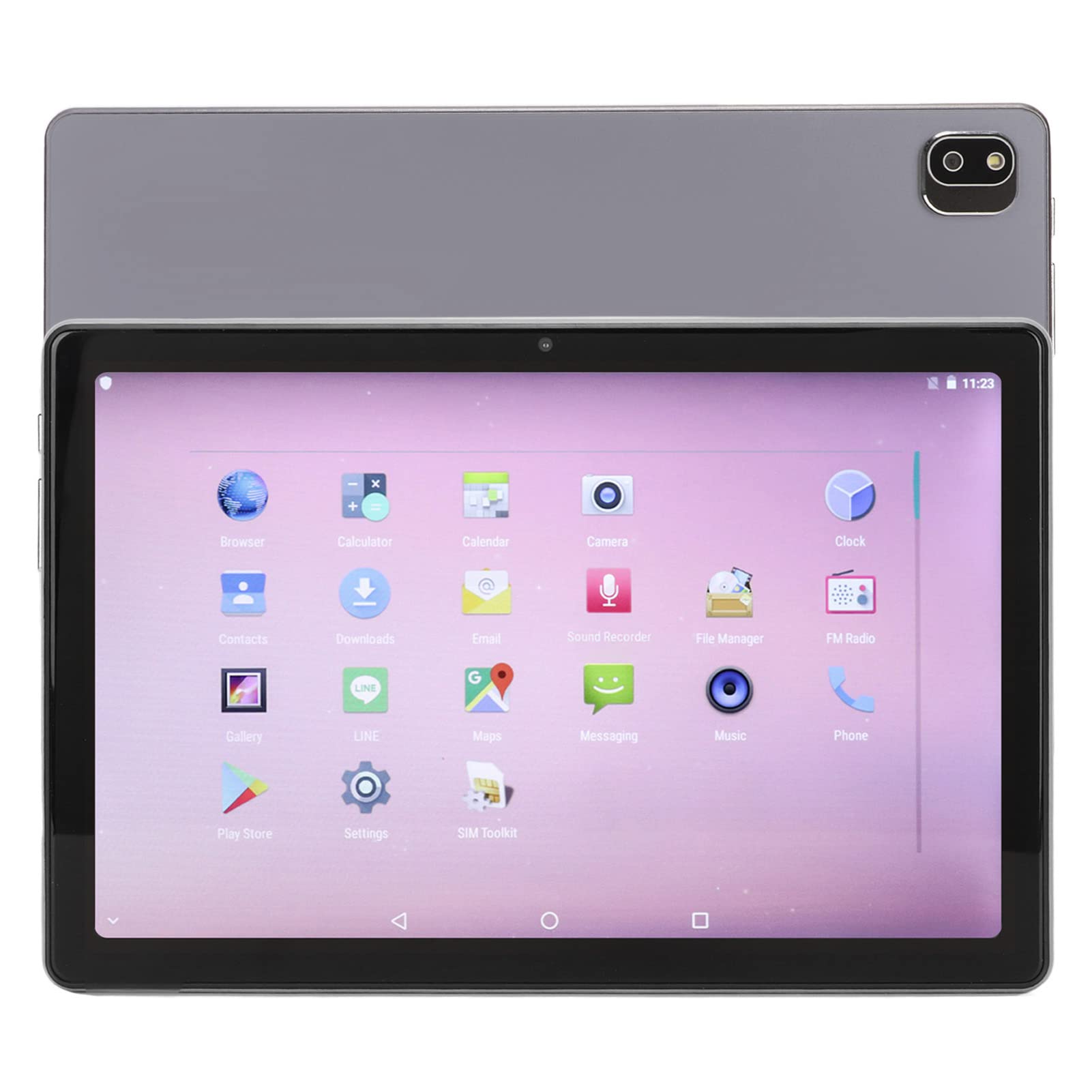 10.1 Inch Tablet for Android 11 Tablet PC Dual Speakers 8 Core CPU for Home Use (EU Plug)