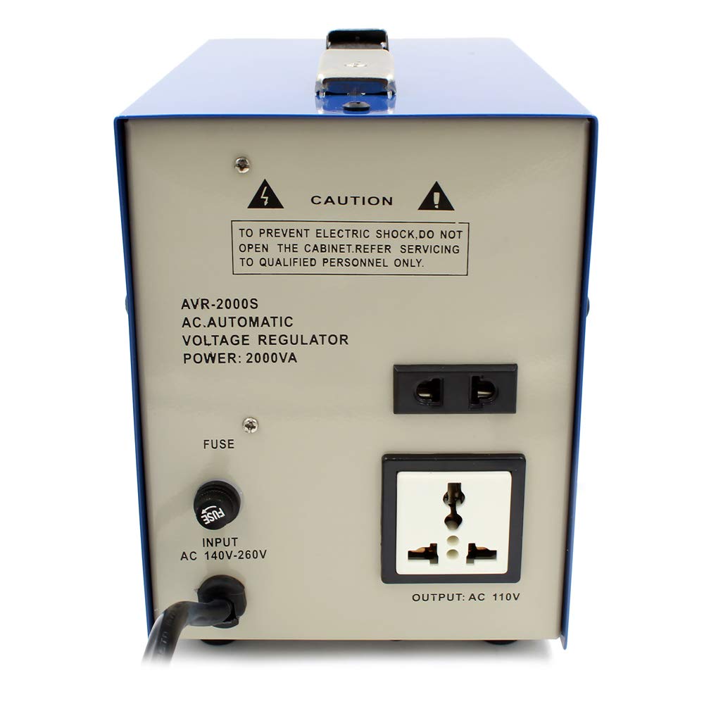 2000W Watt Step Down 220 to 110 Power Voltage Converter Transformer Stabilizer