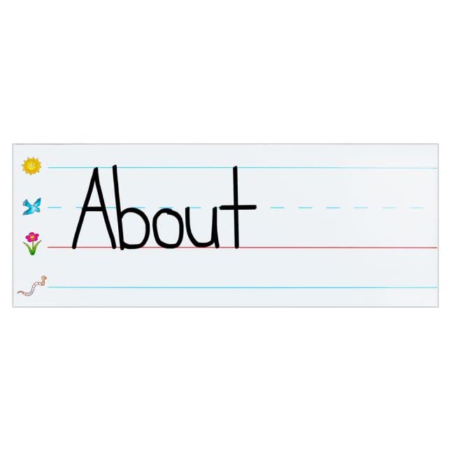 Really Good Stuff Jumbo Dry Erase Magnetic Writing Lines - 2 Magnetic Writing Lines