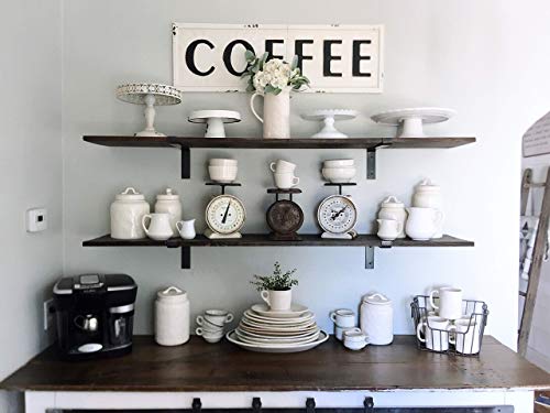 2 Pack - Lip Shelf Bracket, Iron Shelf Brackets, Metal Shelf Bracket, Industrial Shelf Bracket, Modern Shelf Bracket, Shelving