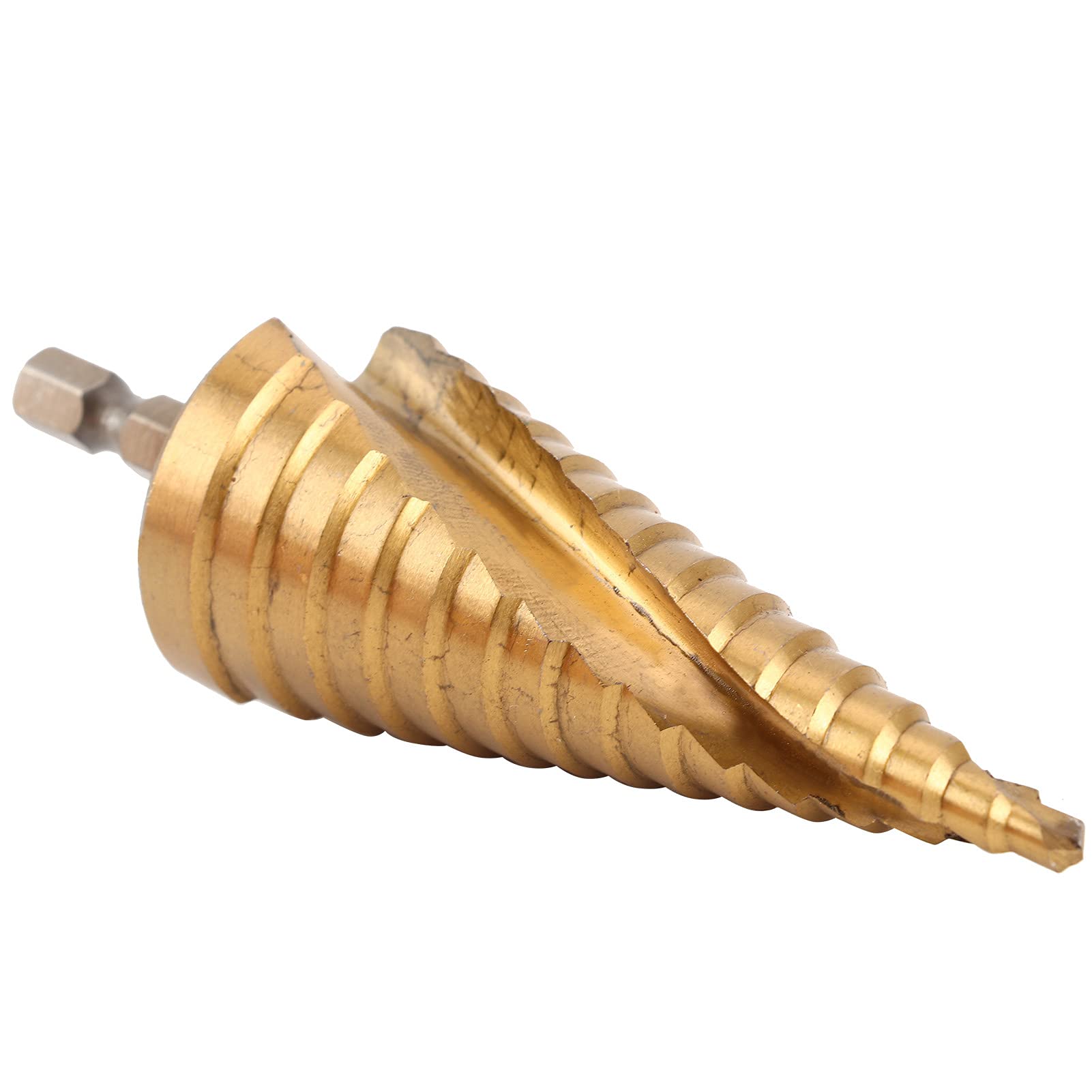 Barb Step Drill Bit, Hole Cutter Tool Multifunctional Drill Bit Step Drill Bit for Metal Wood Stainless Steel Plastic Plates(4mm~12mm)