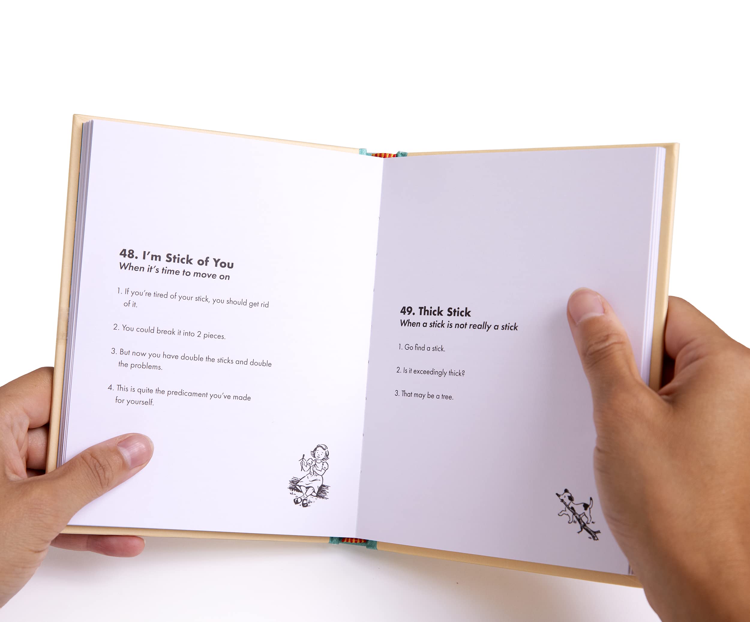 100 Games to Play with a Stick [A Hilarious Parody Book & Gag Gift]