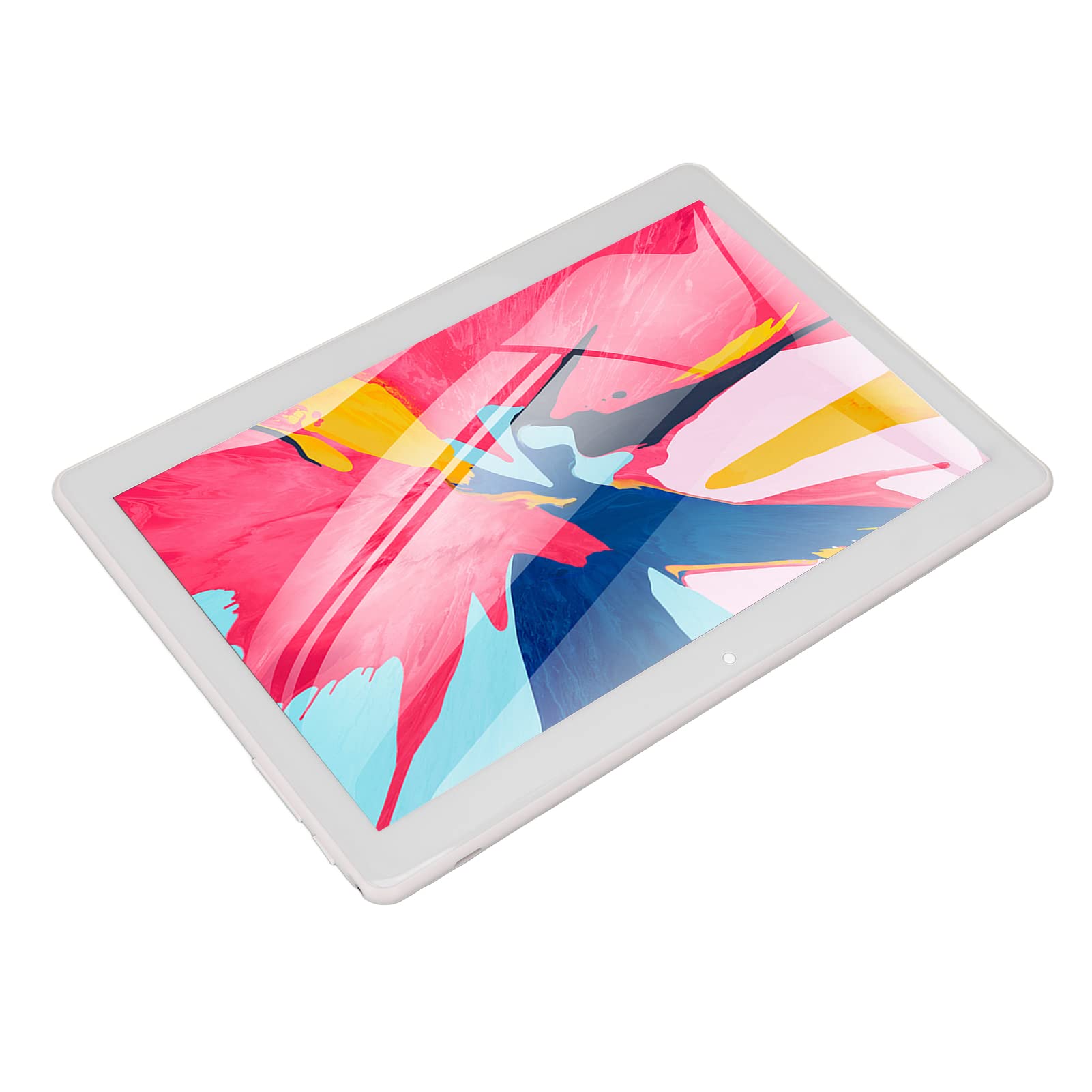 10.1 Inch Tablet 6GB RAM 128GB ROM Rose Gold 2.4G 5G WiFi Dual Band Calling Tablet 1960x1080 IPS 100240V for Reading (US Plug)