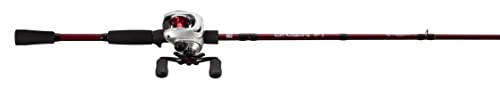 13 FISHING - Origin F1 - 6'7" M Baitcast Combo - 8.1:1 Gear Ratio - Right Hand Retrieve (Fast Action) (Fresh) - OF18.1-67M-RH, Silver/Red