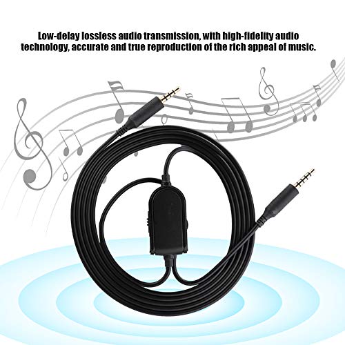 A10 Headphone Audio Cable, 6.56ft 3.5mm Replacement Headphone Audio Cable Cord for Astro A10/A40 Head-Mounted Gaming Headset with Tuning