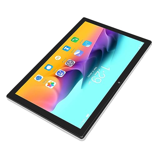 10.1 Inch Tablet, Octa Core 8800mAh Tab M10 8GB 128GB Tablet PC Dual SIM Dual Standby for Working for Android 11 (White)