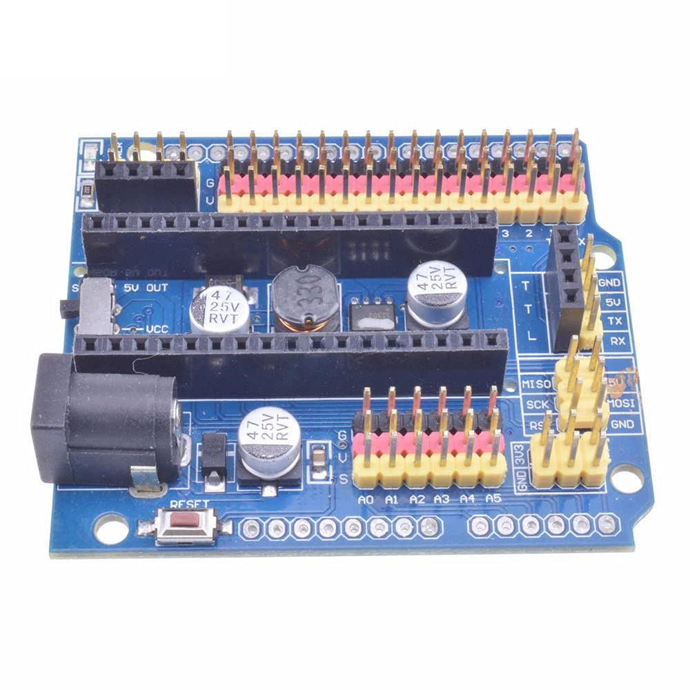 Standard V3.0 I/O Expansion Board Micro Sensor Shield 5V Board Module for Ar duino R3 for Leonardo