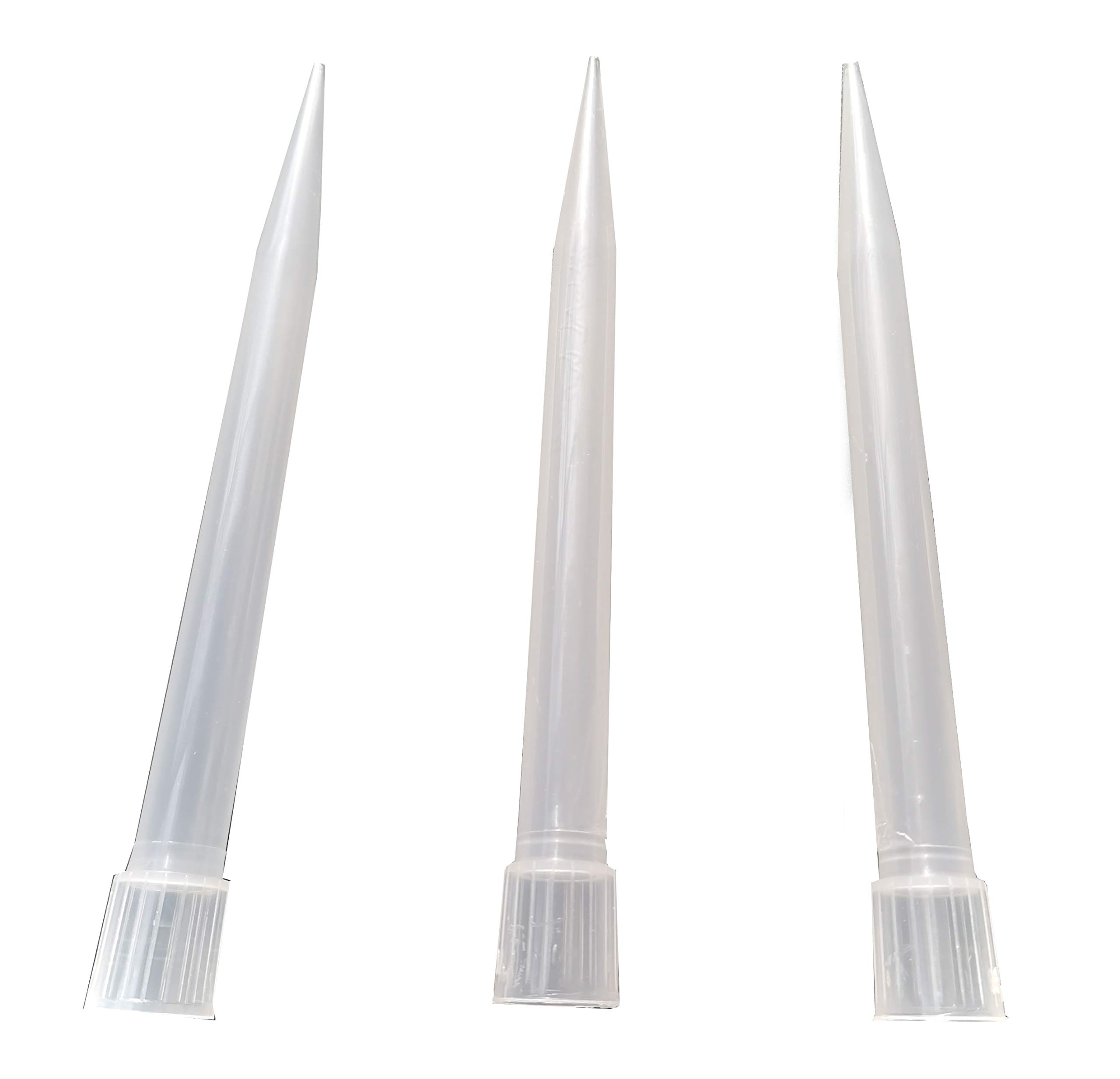100 Pcs 5ml Laboratory Plastic Pipettor Tips, 5 ml Plastic Pipette Tips, Polypropylene, Clear (5ml)