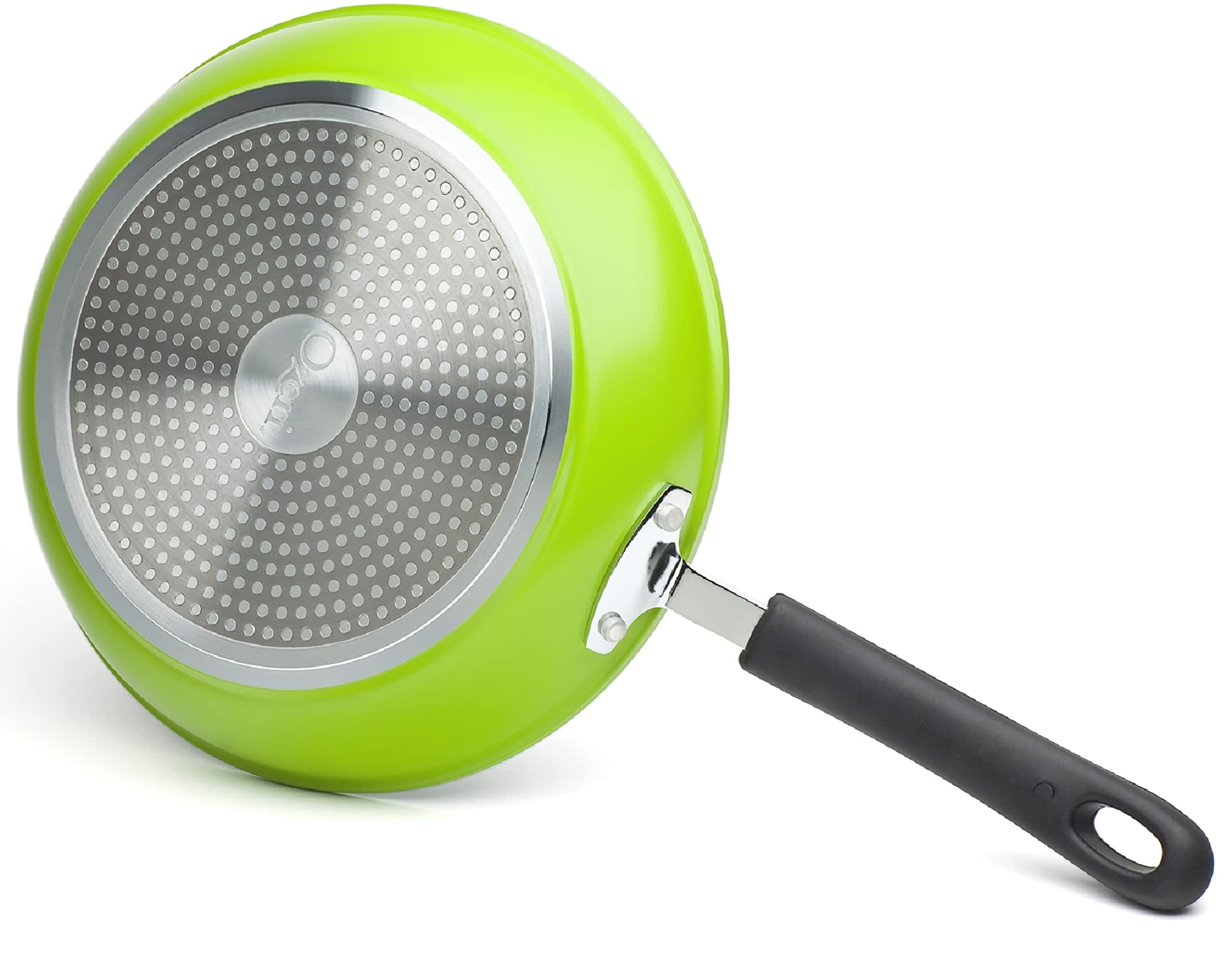 10" Green Ceramic Frying Pan by Ozeri – 100% PTFE, PFAS, APEO, GenX, NMP and NEP-Free German-Made Coating