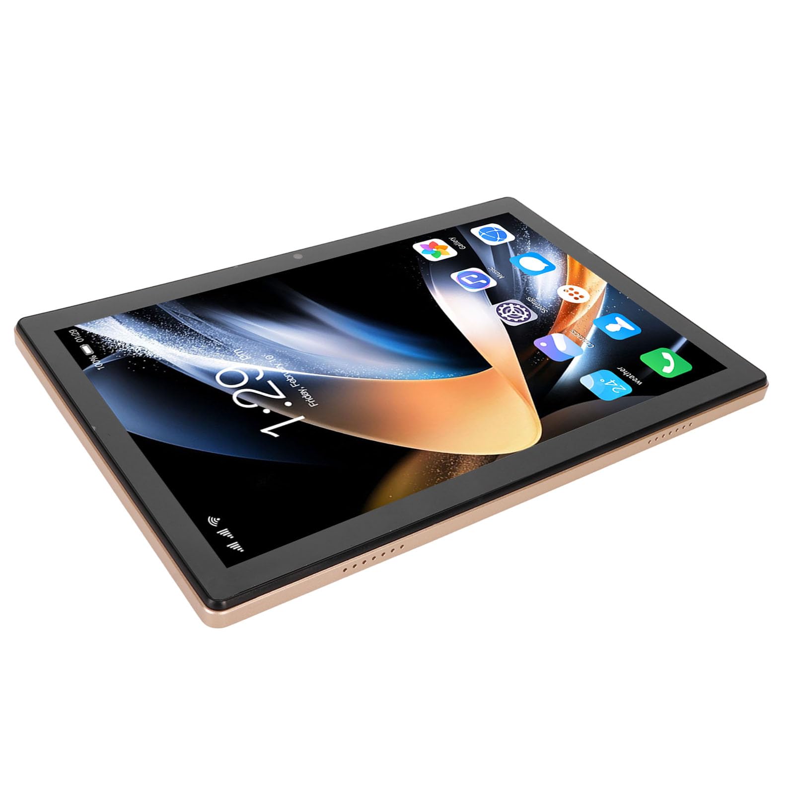 10.1 Inch FHD Tablet, 5.0 Tablet 100-240V 7000mAh 8 Core CPU Dual Speakers for Office (US Plug)