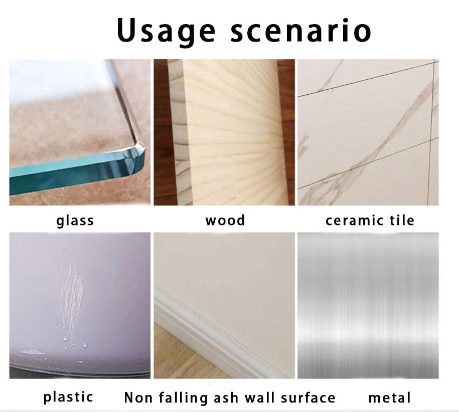 10 Pack Shower Caddy Adhesive Replacement - Strong and Waterproof Hooks, Easy Installation - Ideal for Bathroom and Kitchen - 3 Triple Hooks Included - Premium PC Material - Suitable for Smooth Surfac
