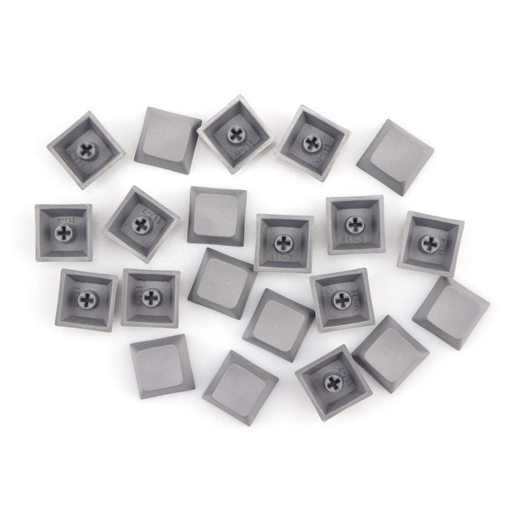 108 Key Mechanical Keyboard Pbt Keycap XDA 1u Mixded Color Gray Keycaps for Switches Gaming Mechanical Keyboard (Axis Body : 26 pcs, Color : Gray)