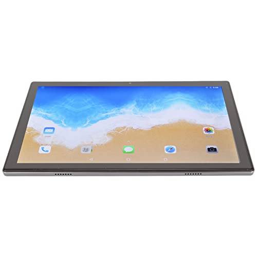 10.1 Inch Tablet, 100-240V 3200x1440 8MP Front 13MP Rear 5G WiFi Gray Writing Tablet PC for Android 12 (US Plug)