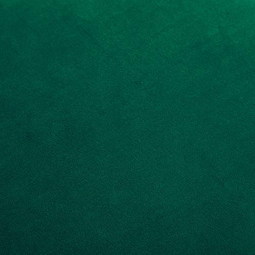 Amazon Brand – Rivet Asher Oval Upholstered Storage Ottoman, 18"W, Emerald Velvet