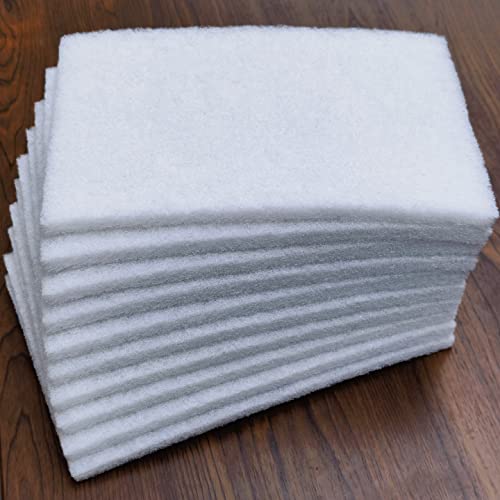 10 PCS 6"x9" 2000 Grit General Purpose Scuff Pads for Scuffing, Scouring, Sanding, Paint Primer Prep Adhesion Scratch - Home Cleaning, Surface Polishing, Metal Deburring,Auto Body Repair