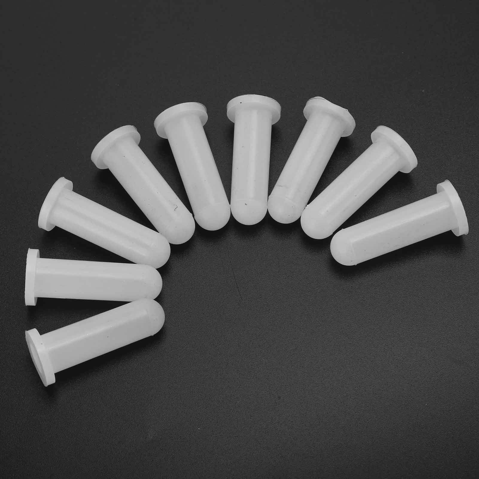 10pcs Lamb Feeding Nipple, Goats Sheep Cow Milk Bottle Bucket Nipple Replacement Soft Gel Pacifier