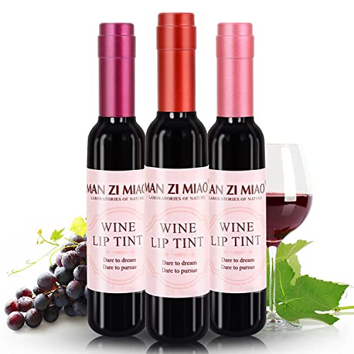 6 Colors/Set Wine Lipstick, Long Lasting Waterproof Lip Tint Set, Matte Lip Gloss Lipsticks Lip Stain